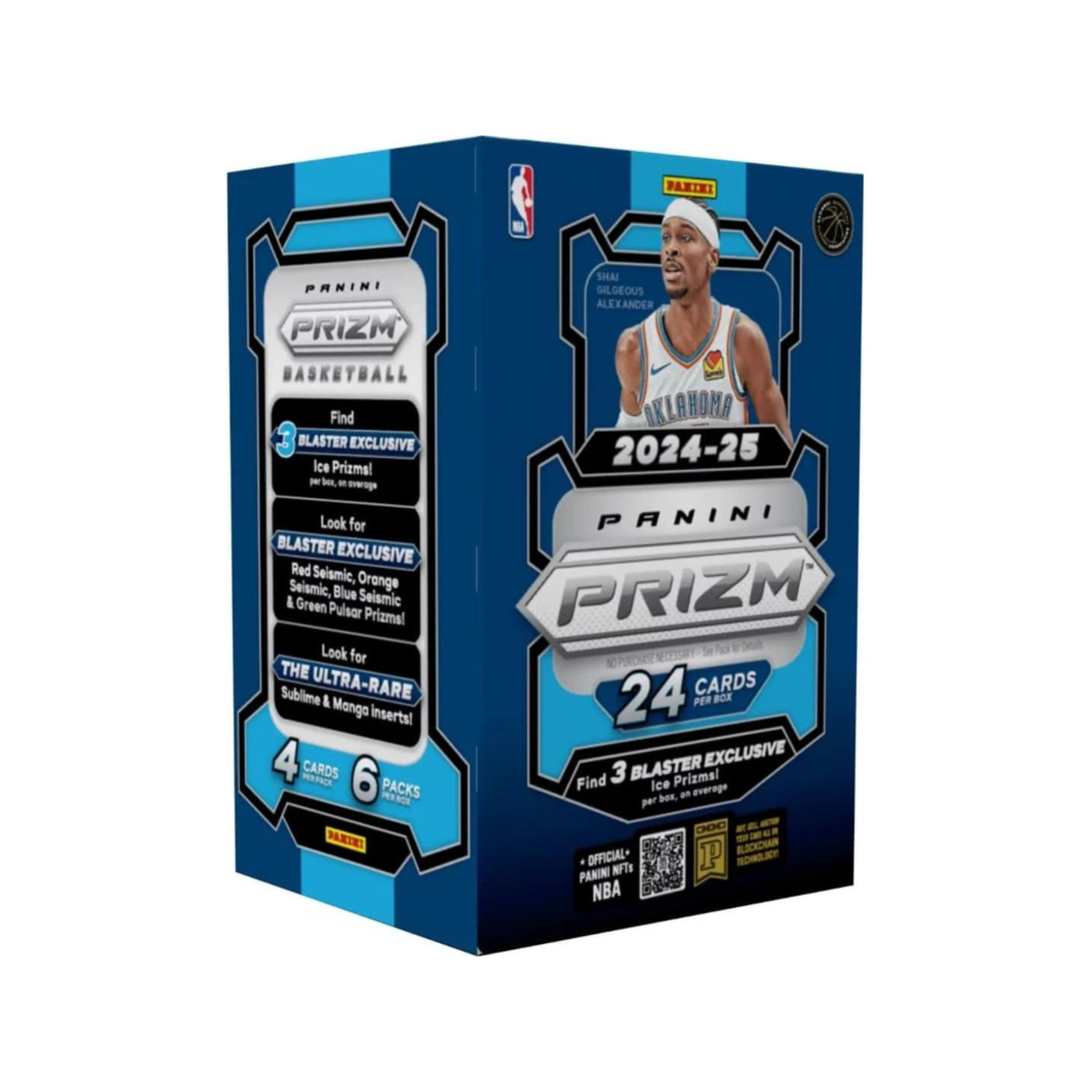 2024-25 Panini Prizm Basketball 6-Pack Blaster Box Ice Prizm – Card ...